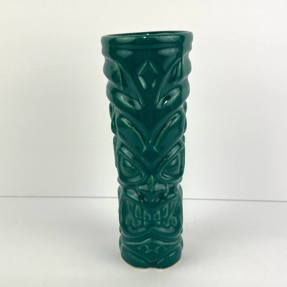 Unbranded | Dining | Ceramic Tiki Mug Vase Growling God Mask Made In ...